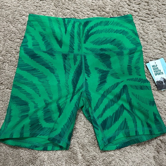 DSG | Shorts | Dsg Green Zebra Pattern Bike Shorts Size Xs G5 | Poshmark